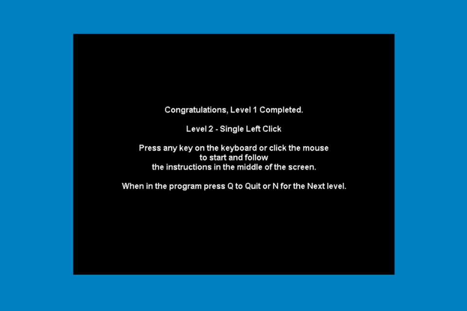 Cách tải Basic Mouse Skills - Phần mềm luyện tập sử dụng chuột