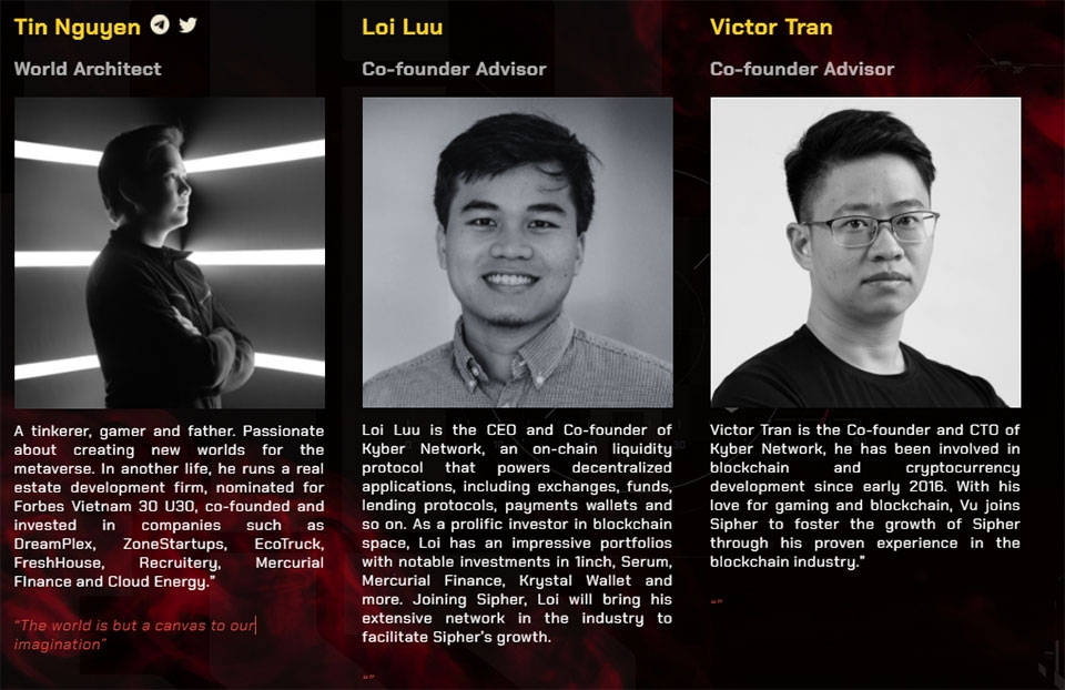 Sipher là gì? Tổng quan về dự án game NFT của người Việt