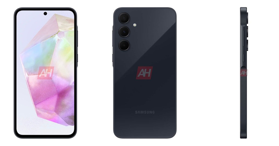 Thiết kế Galaxy A35 5G lộ diện: Key Island, màu tuyệt đẹp