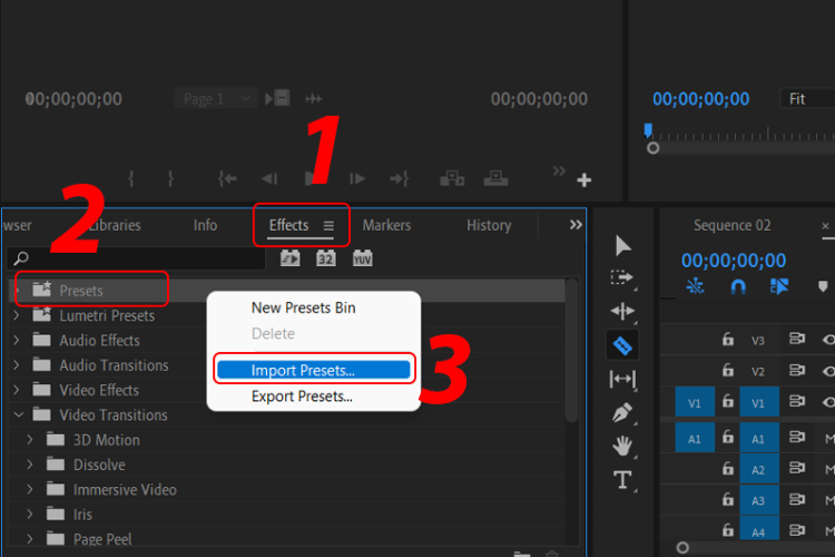 Cách thêm hiệu ứng chuyển cảnh trong Premiere đơn giản nhất