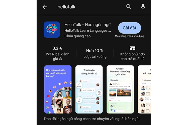 HelloTalk: Ứng dụng học ngôn ngữ hiệu quả hoàn toàn miễn phí