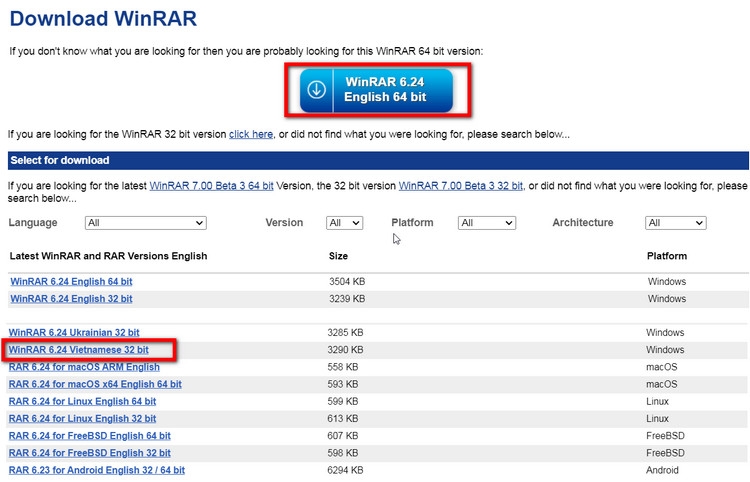 WinRAR 64 là gì? Các tính năng chính của WinRAR 64?