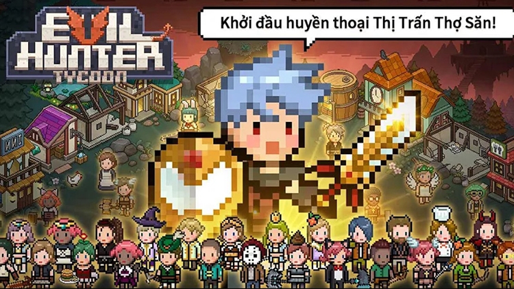 Evil Hunter Tycoon: Game Thợ săn ác quỷ, tải ngay để trải nghiệm