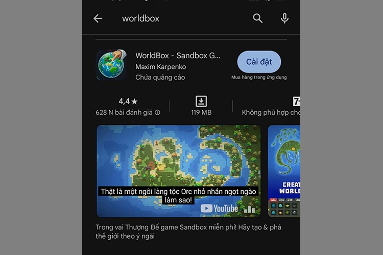 WorldBox: Tựa game giả lập với trải nghiệm làm Thượng Đế