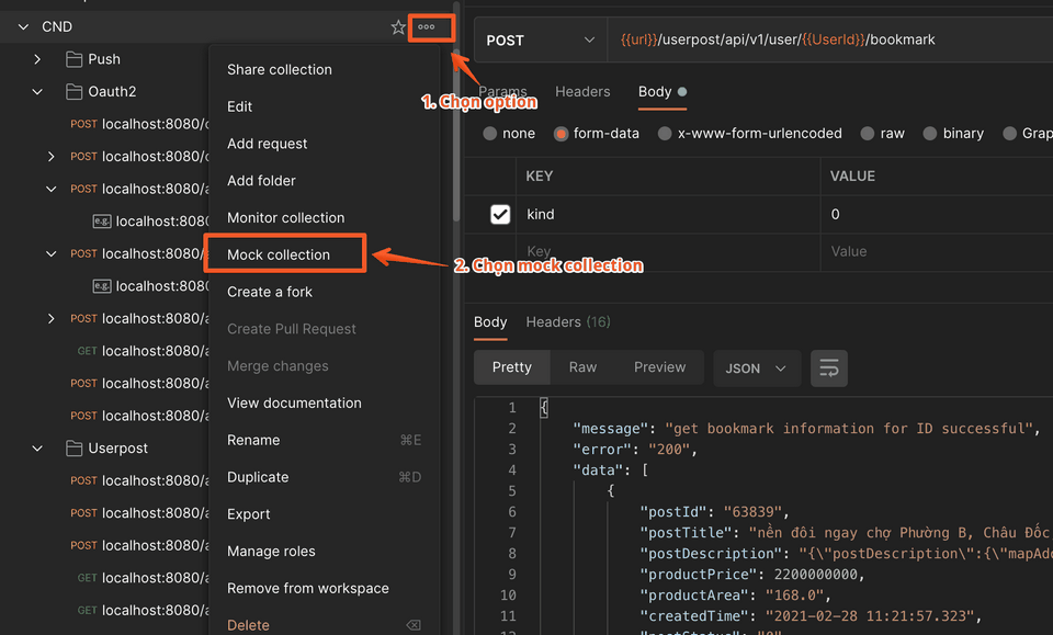 Hướng dẫn cách tạo Mock API server với Postman hiệu quả