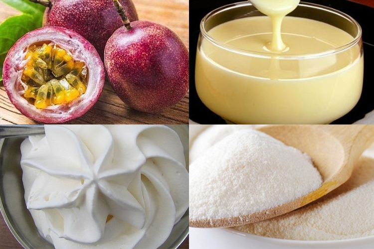 Học ngay cách làm kem chanh leo vị chua chua cực hấp dẫn