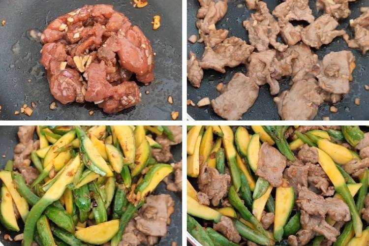 Bật mí cách làm bí đỏ xào thịt bò thơm ngon và bổ dưỡng