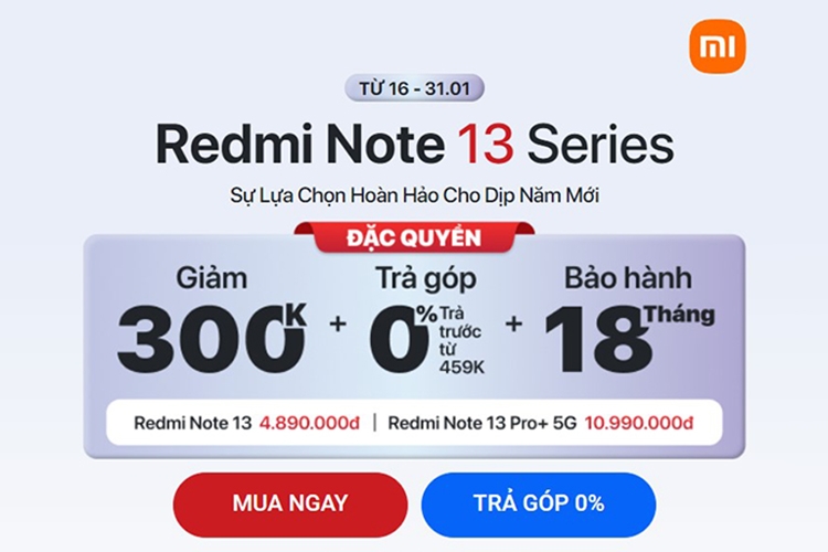 Với giá chưa tới 5 triệu đồng, Redmi Note 13 có gì đặc biệt?