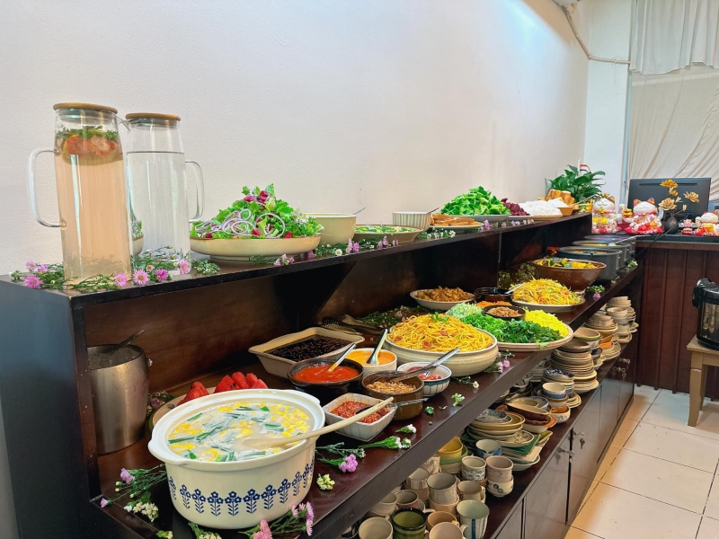 Điểm danh 10 quán buffet chay TPHCM chất lượng siêu hút khách