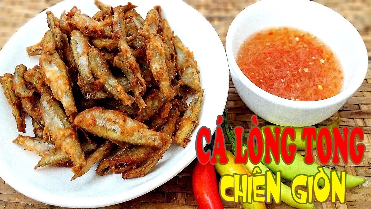 2 cách làm món cá lòng tong chiên giòn chấm mắm tỏi ăn cực cuốn