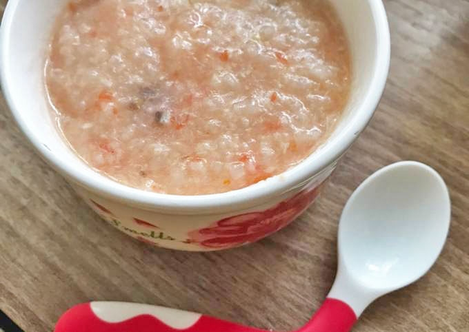 Nấu cháo cà chua cho bé theo cách này đảm bảo thơm ngon, đơn giản