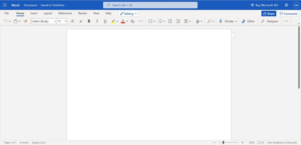 Word Online – Cách dùng công cụ soạn thảo trực tuyến hiệu quả