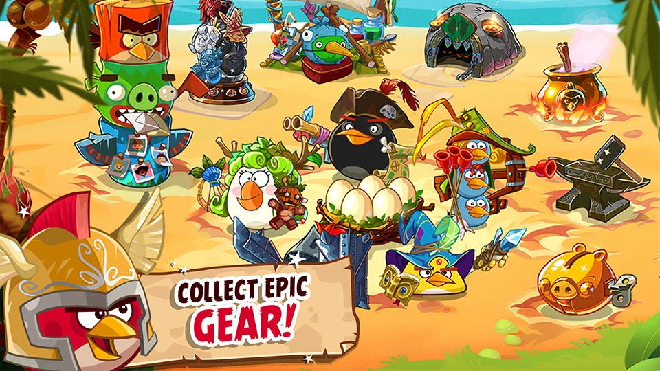 Khám phá Angry Birds Epic: Hóa thân làm hiệp sỹ chim điên