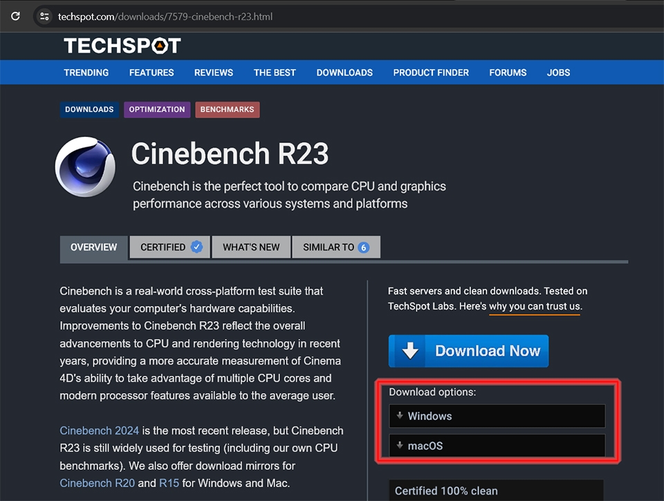 Cinebench R23 là gì? Cách tải và sử dụng Cinebench R23