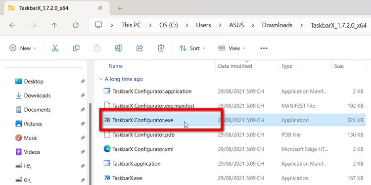 TaskbarX–Trải nghiệm và tùy chỉnh thanh tác vụ theo cách bạn muốn