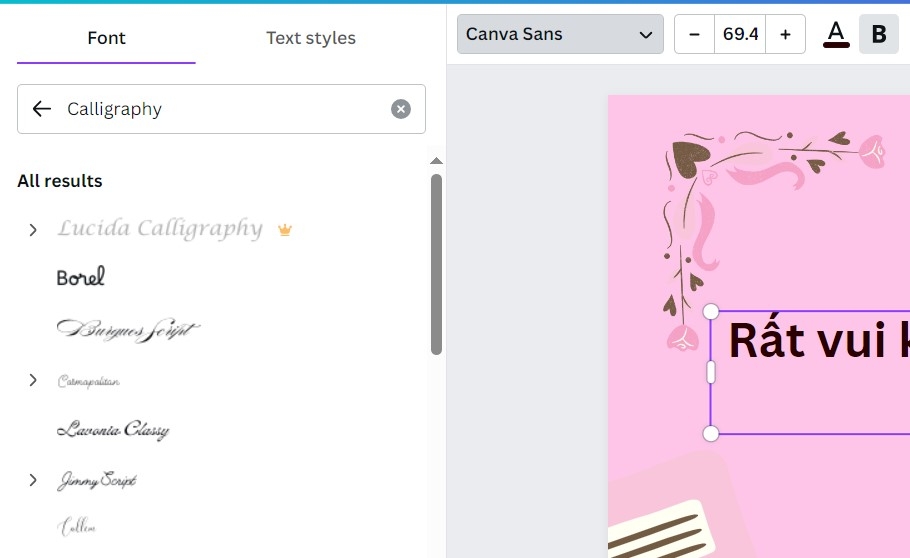 Cách tải 4+ font chữ Calligraphy Việt hóa hoàn toàn miễn phí