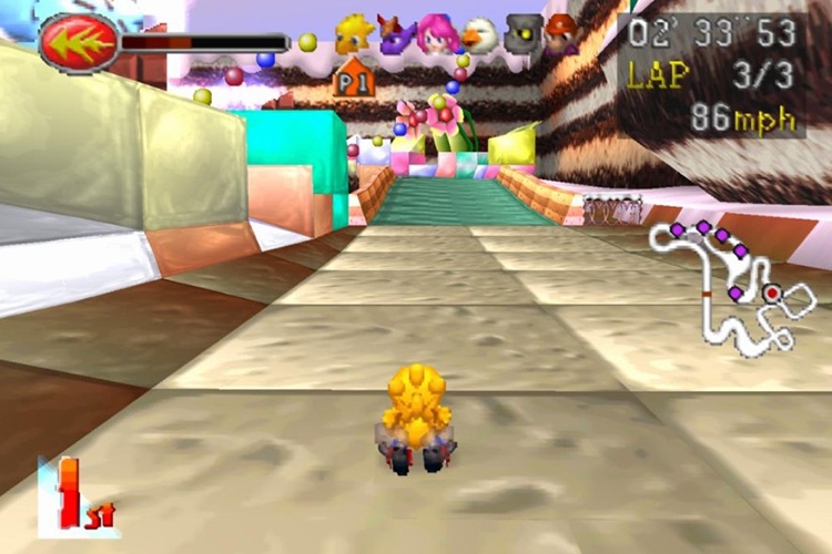 Chocobo Racing: Game Đua Xe Gà vui nhộn gợi lại ký ức tuổi thơ