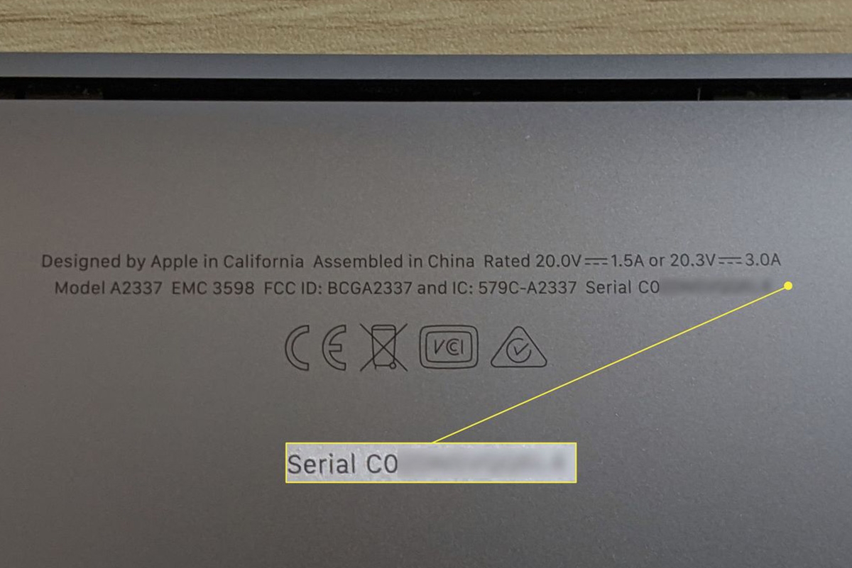 Hướng dẫn chi tiết cách check serial MacBook chính xác, đơn giản