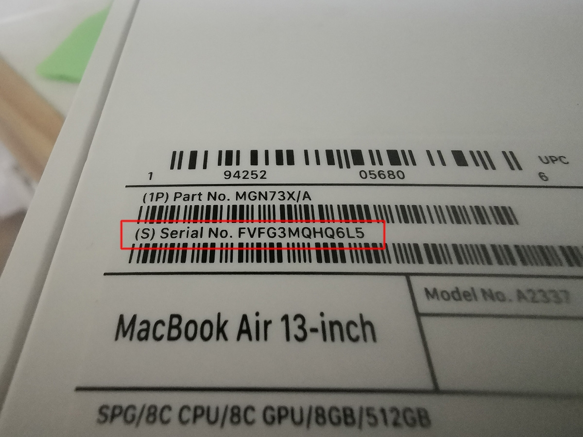 Hướng dẫn chi tiết cách check serial MacBook chính xác, đơn giản