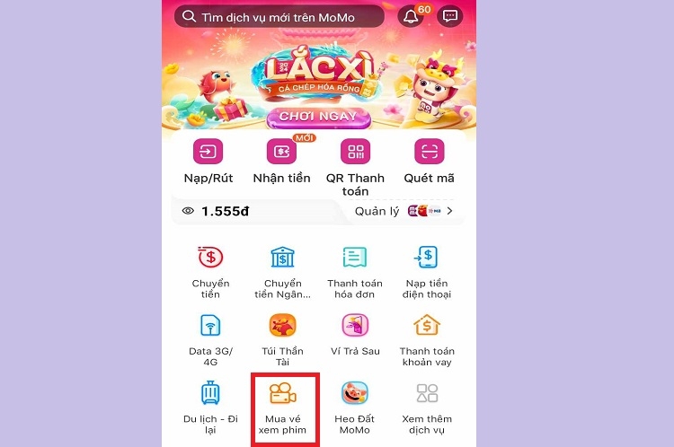 Hướng dẫn cách đặt vé xem phim trên MoMo đơn giản, nhanh chóng