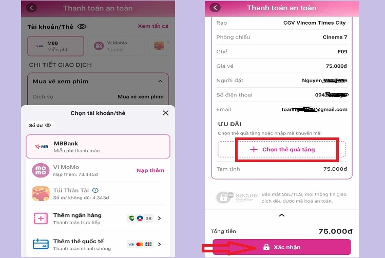 Hướng dẫn cách đặt vé xem phim trên MoMo đơn giản, nhanh chóng
