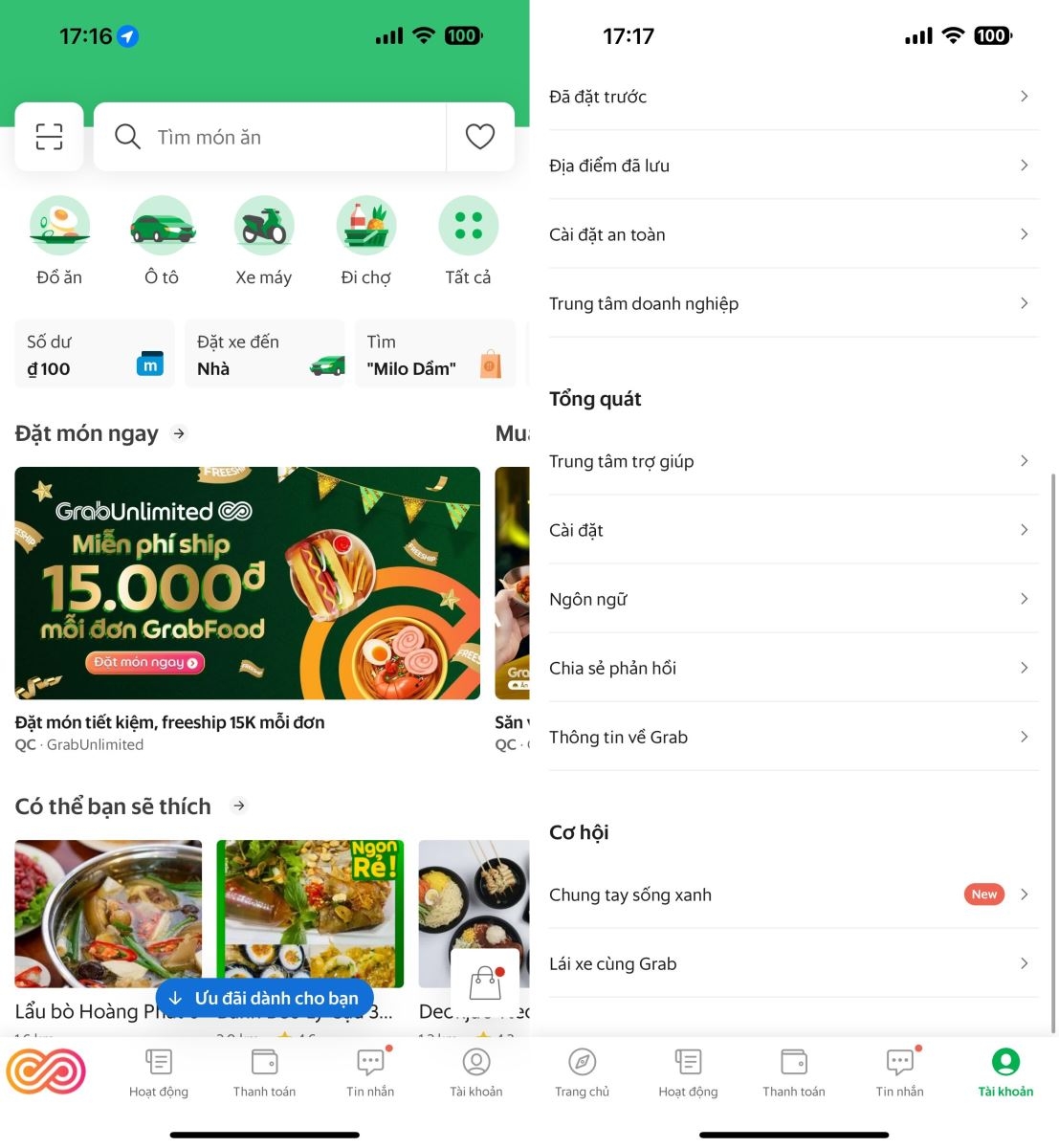 Lưu lại cách thiết lập mã PIN trên Grab để tăng tính bảo mật