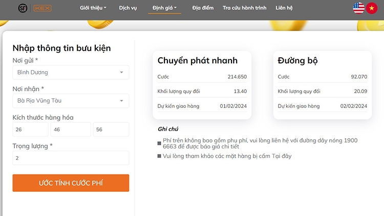 05 Cách tra cứu vận đơn Kerry để theo dõi tình trạng đơn hàng