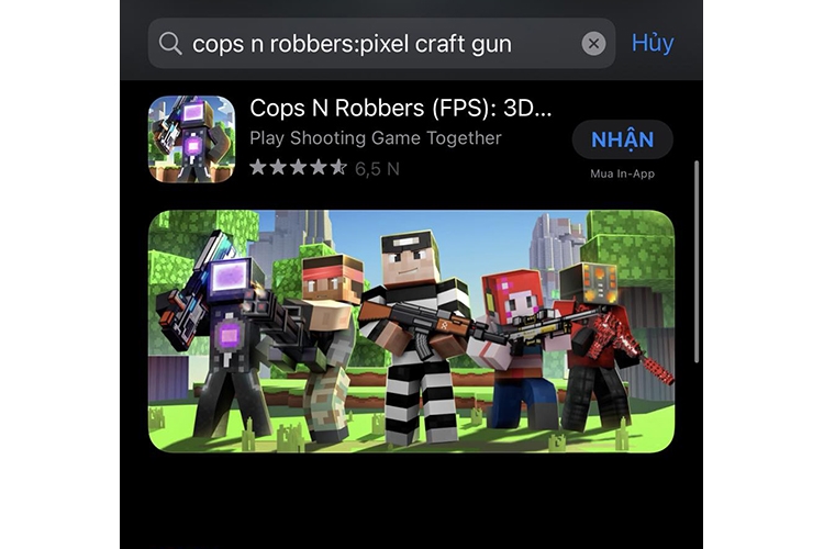 Cops N Robbers: Game FPS bắn súng phong cách Pixel 3D độc đáo