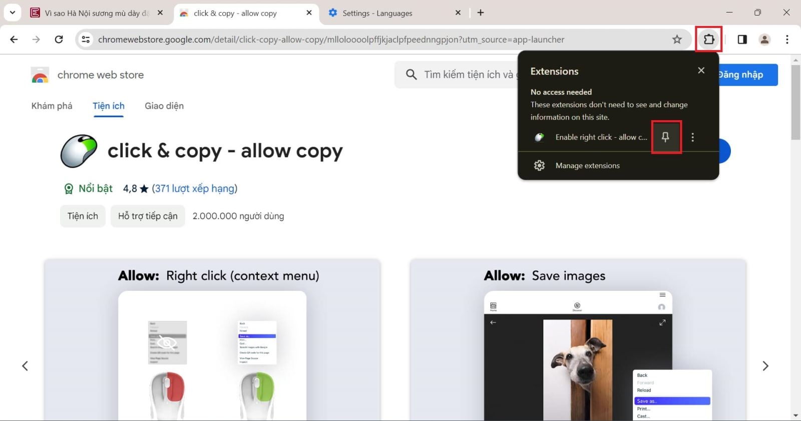 Cách copy trang web không cho copy trên Chrome cực dễ