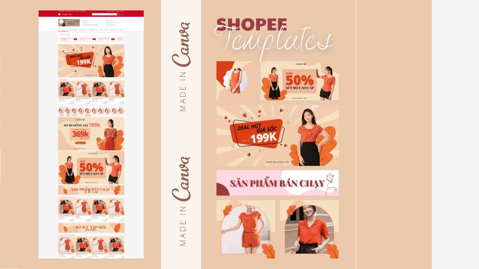 Kích thước ảnh Shopee và cách tạo banner Shopee cho người bán