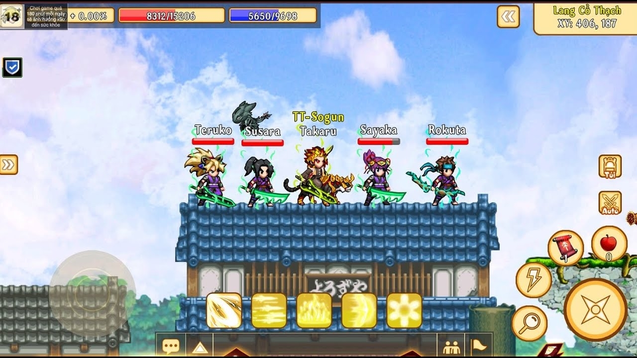 Ninja Origin - Ninja Huyền Thoại APK phiêu lưu hấp dẫn