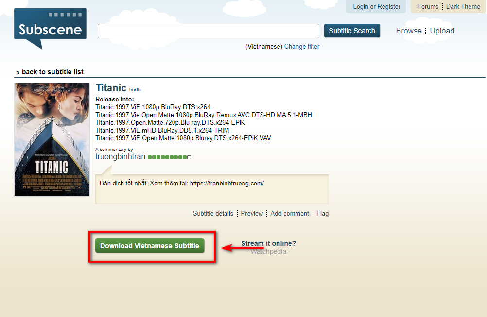 Subscene: Những điều cần biết về trang web phụ đề phim nổi tiếng