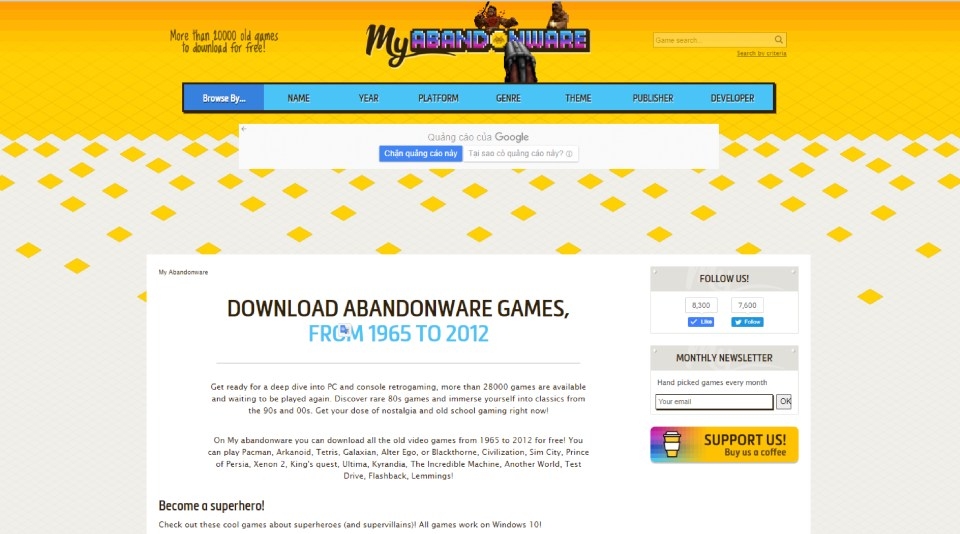 16 Web tải game miễn phí, chất lượng dành cho các game thủ