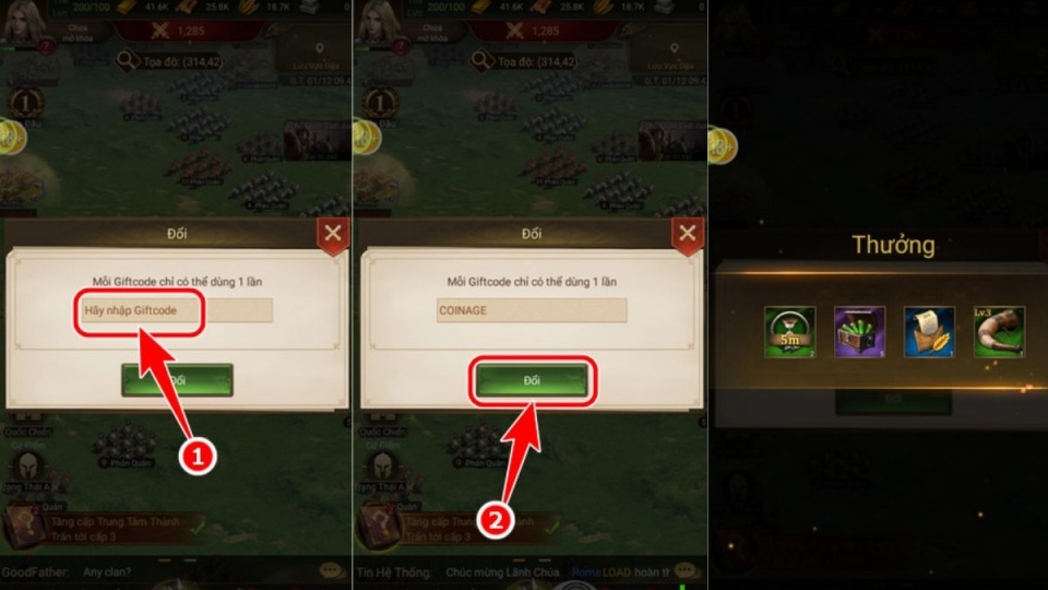 Tổng hợp các mã code Đế Quốc Quật Khởi mới nhất đầu năm 2025