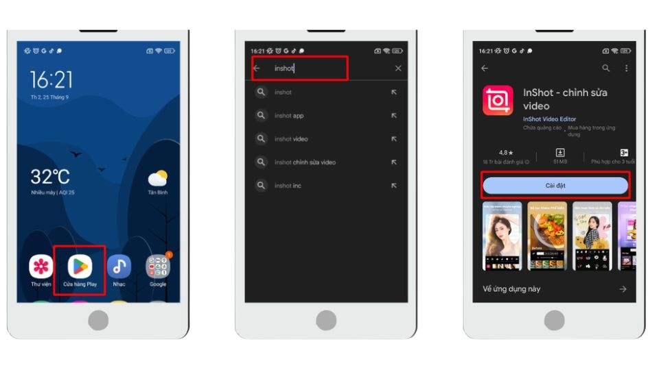 InShot: Hướng dẫn download và chỉnh video trên thiết bị mobile