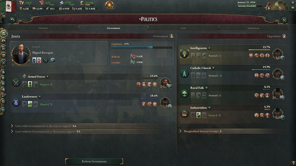 Victoria 3: Xây dựng vị thế ngoại giao cho quốc gia của bạn