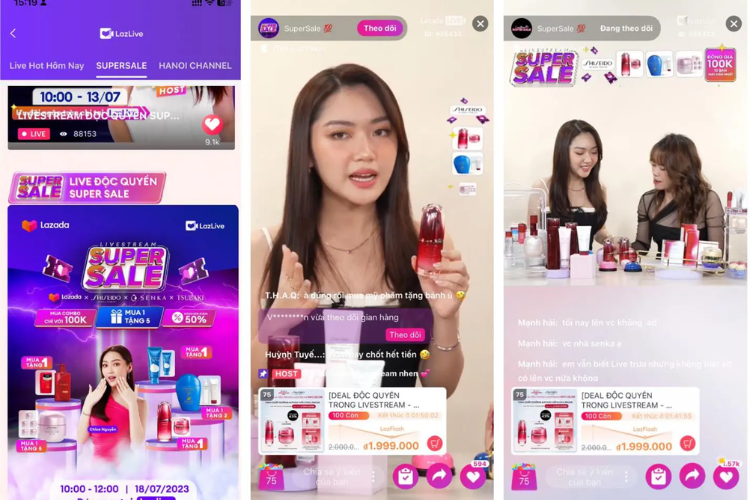 Lazada Live - Hướng dẫn chi tiết cách sử dụng tính năng