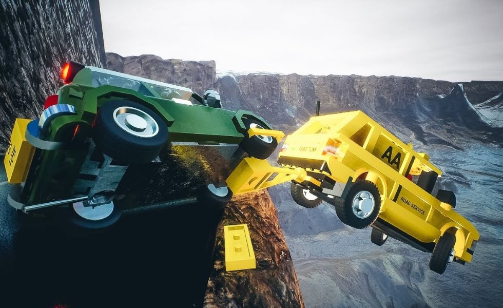 Brick Rigs - Game mô phỏng vật lý độc lạ, chế tạo siêu xe chất