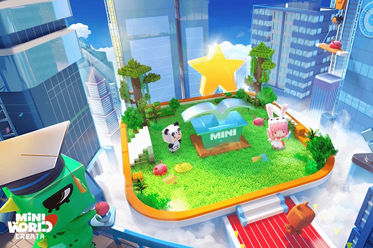 Mini World CREATA: Game Sandbox 3D về Vùng đất ma thuật