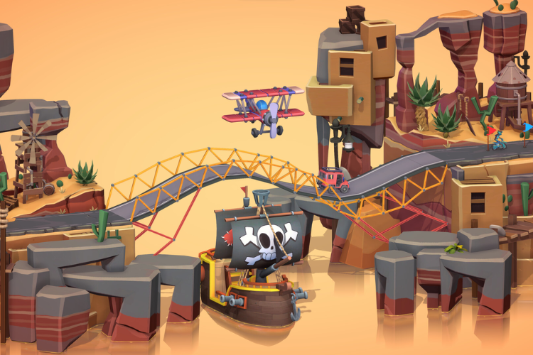 Poly Bridge 3 - Tựa game xây cầu sáng tạo đã quay trở lại