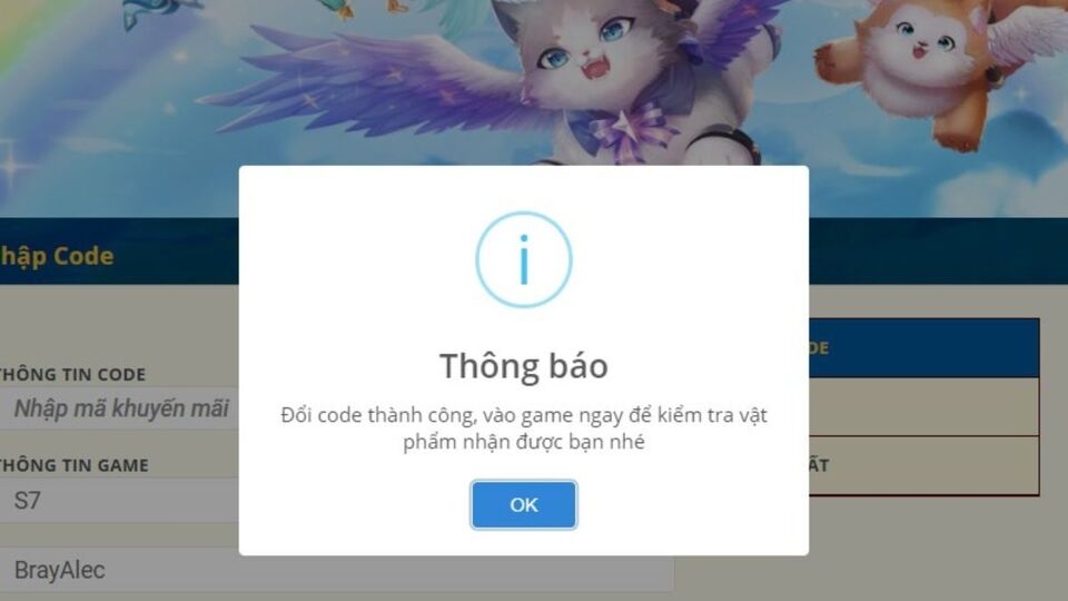 Cách nhập code Cloud Song đơn giản, nhanh chóng mới nhất 2025