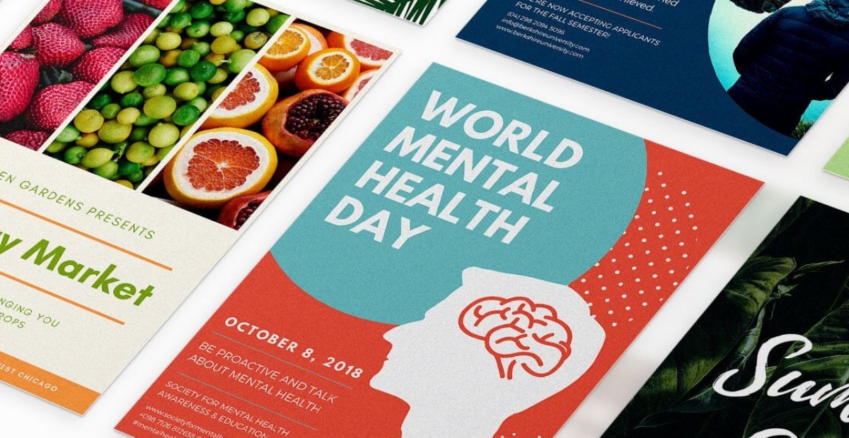 Các mẫu poster đẹp, thu hút cho ý tưởng quảng cáo chuyên nghiệp