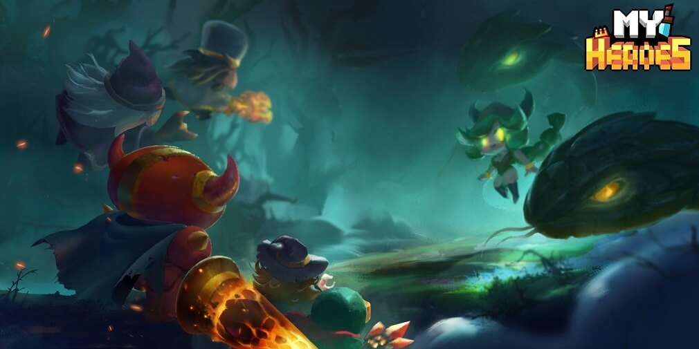 My Heroes Dungeon Raid: Game roguelike chinh phục hầm ngục