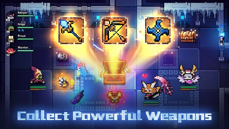 My Heroes Dungeon Raid: Game roguelike chinh phục hầm ngục