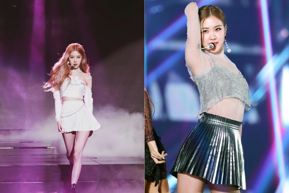 Hình ảnh Rosé xinh đẹp dễ thương nhất, ảnh Rosé Blackpink nhảy