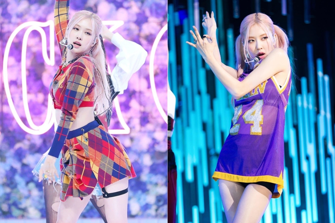 Hình ảnh Rosé xinh đẹp dễ thương nhất, ảnh Rosé Blackpink nhảy