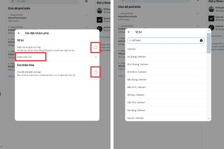 Cách tìm Top Trending Twitter của thế giới và Việt Nam đơn giản