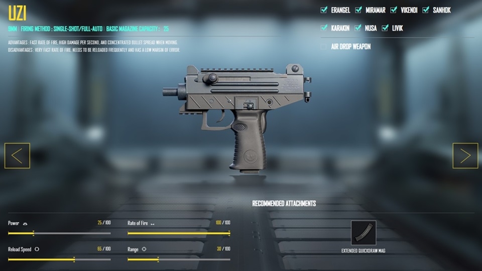 Các loại súng trong PUBG newbie cần biết trước khi tham gia game