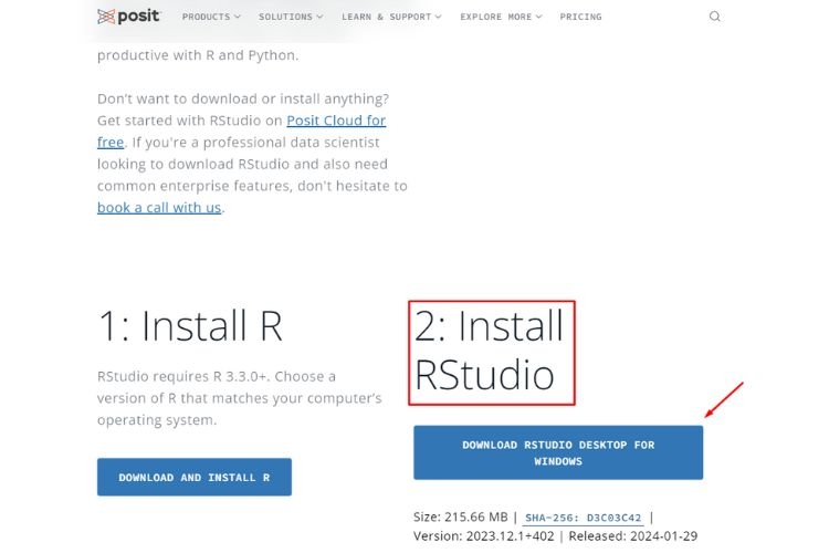 Tìm hiểu cách tải RStudio, R trên máy tính, liệu có gì khác nhau?