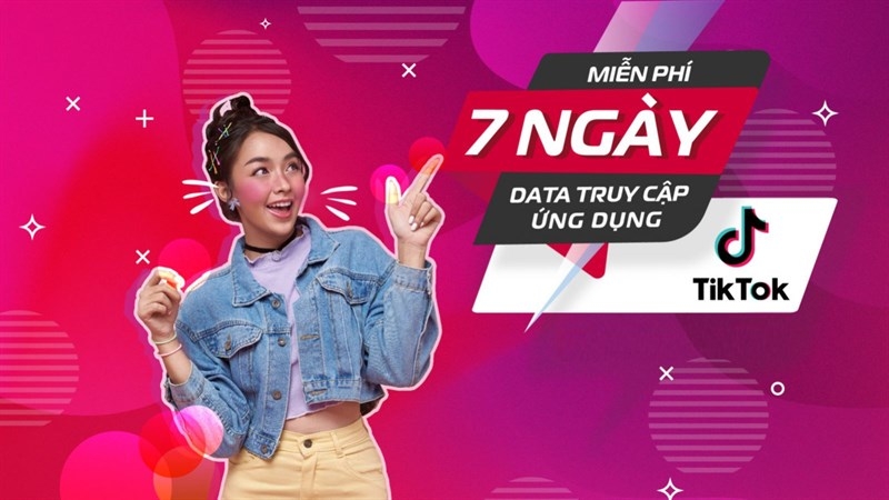 Gói Free Data TikTok siêu ưu đãi của Viettel, MobiFone, VinaPhone